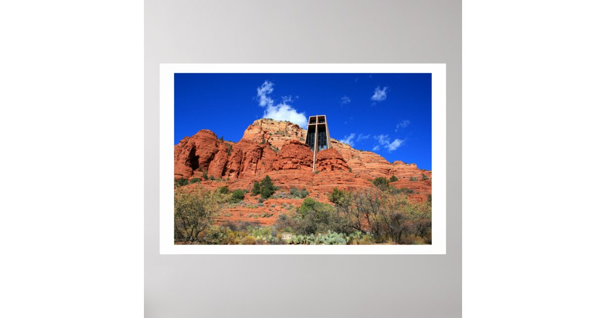 Chapel of the Holy Cross Poster | Zazzle