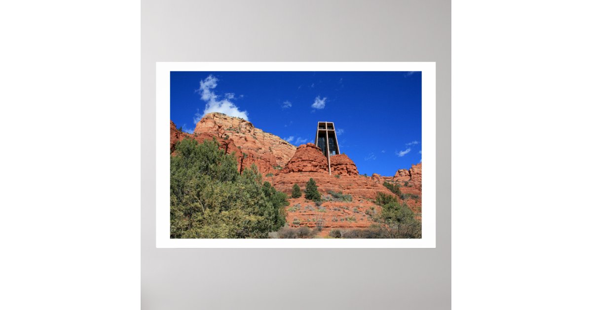 Chapel of the Holy Cross Poster | Zazzle