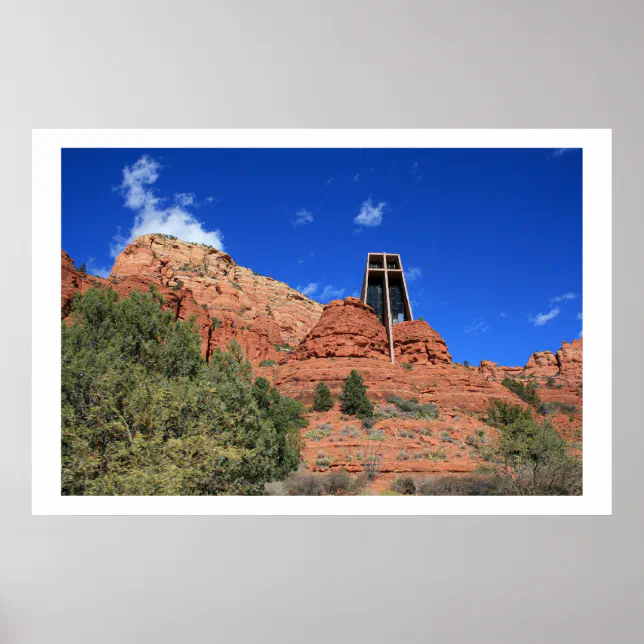 Chapel of the Holy Cross Poster | Zazzle