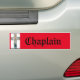 Chaplain bumper sticker | Zazzle