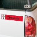 Chaplain bumper sticker | Zazzle