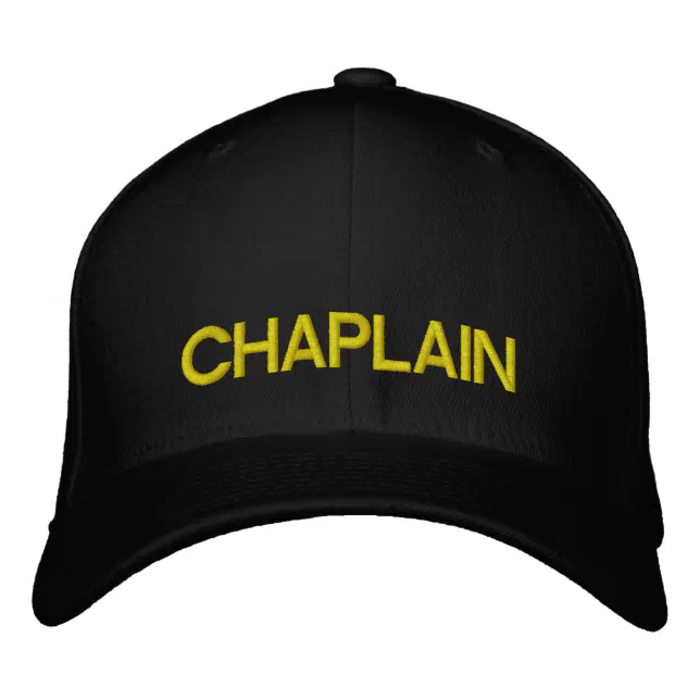 CHAPLAIN cap | Zazzle