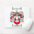 CHAPMAN FAMILY CREST - CHAPMAN COAT OF ARMS MOUSE PAD | Zazzle