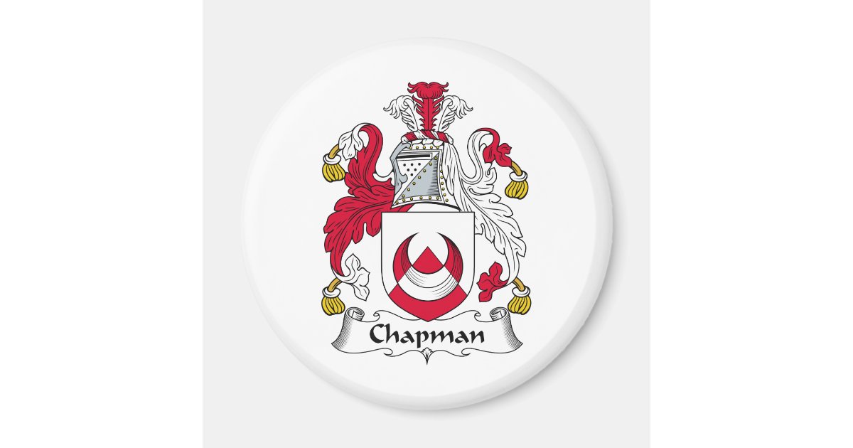 Chapman Family Crest Magnet | Zazzle