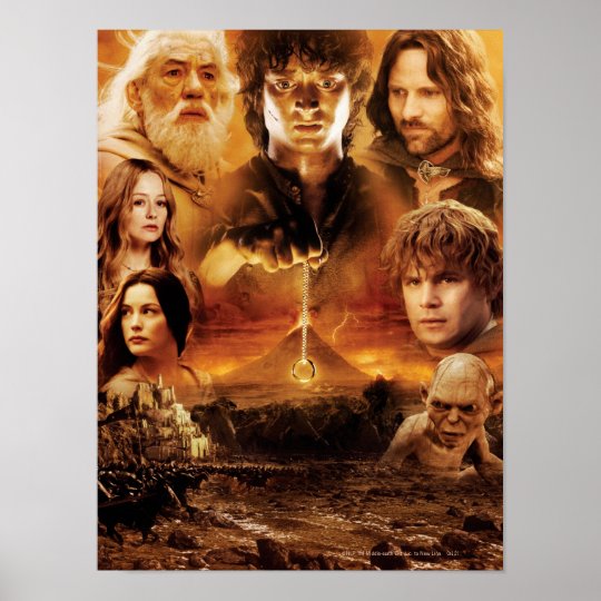 Character Collage 2 Poster | Zazzle.com