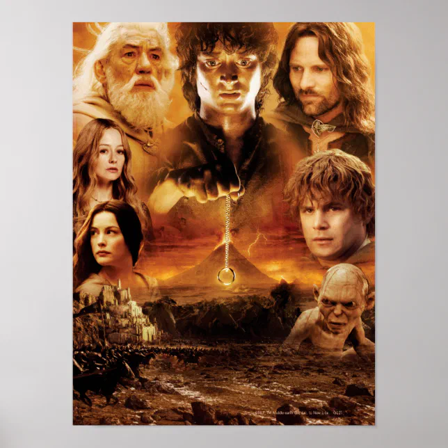 Character Collage 2 Poster | Zazzle