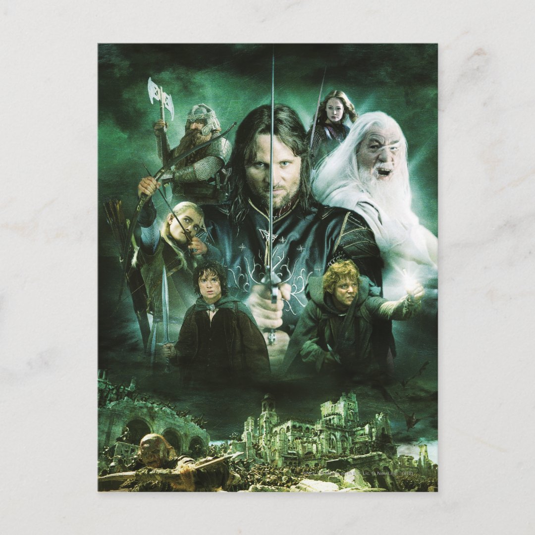 Character Collage Postcard | Zazzle