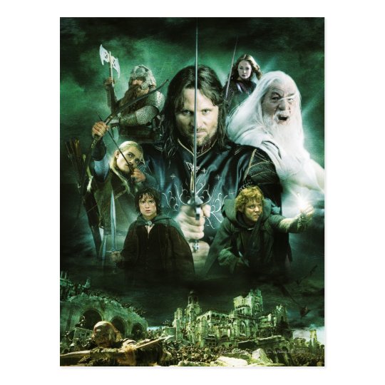 Character Collage Postcard | Zazzle.com