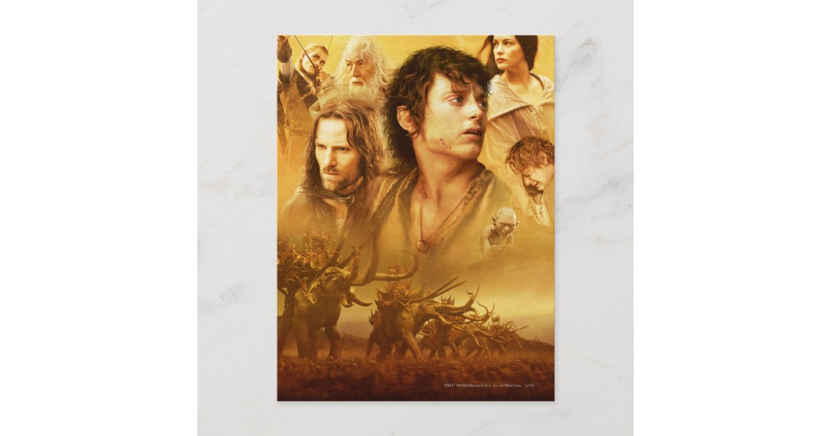 Character Collage Postcard | Zazzle