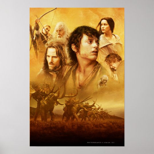 Character Collage Poster | Zazzle.com