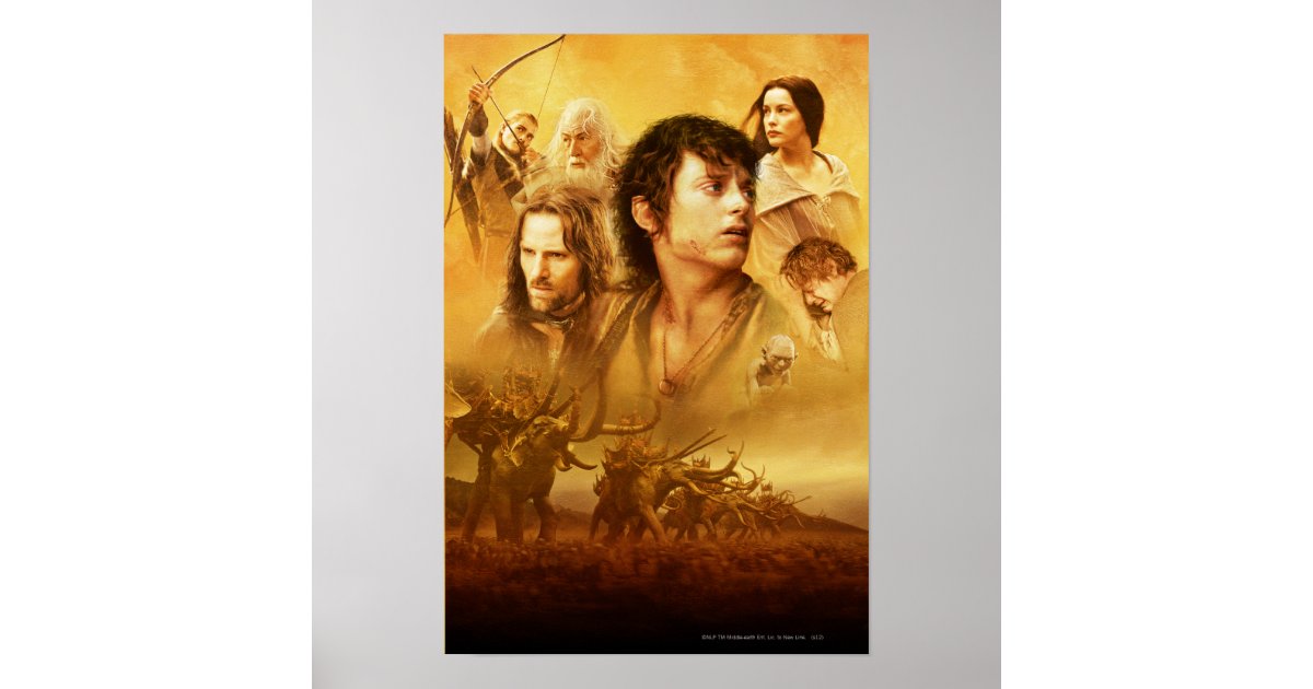 Character Collage Poster | Zazzle