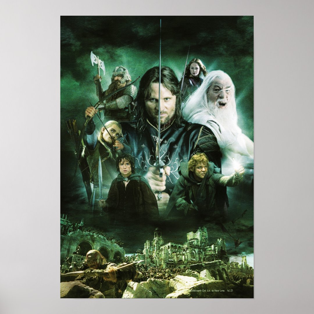 Character Collage Poster | Zazzle