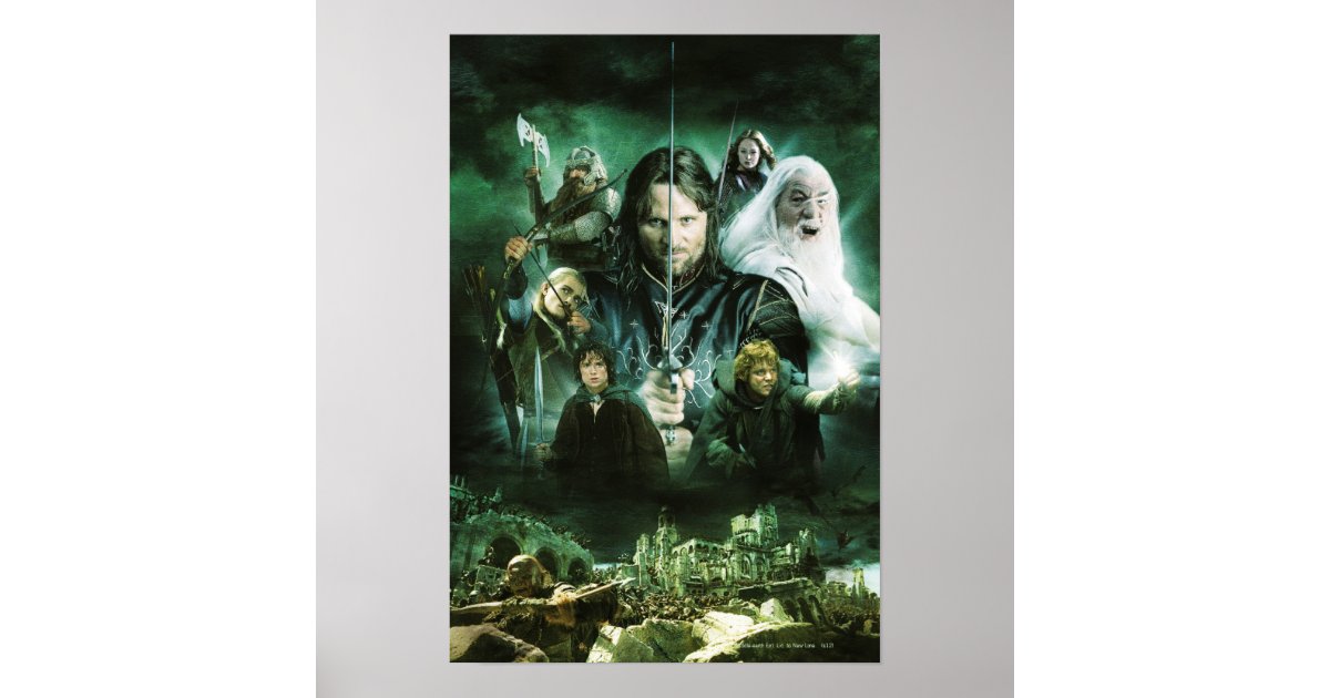 Character Collage Poster | Zazzle