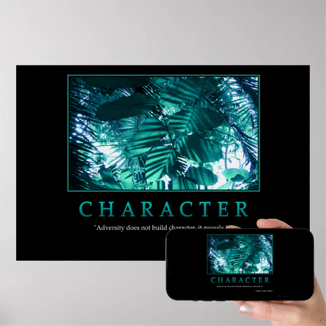 Character Poster | Zazzle