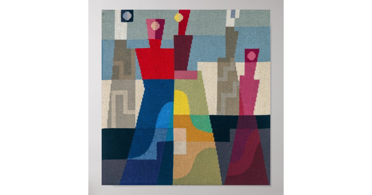 Characters | Sophie Taeuber-Arp | Poster | Zazzle