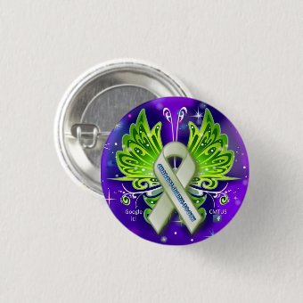 Charcot-Marie-Tooth (CMT) Awareness Ribbon Button | Zazzle