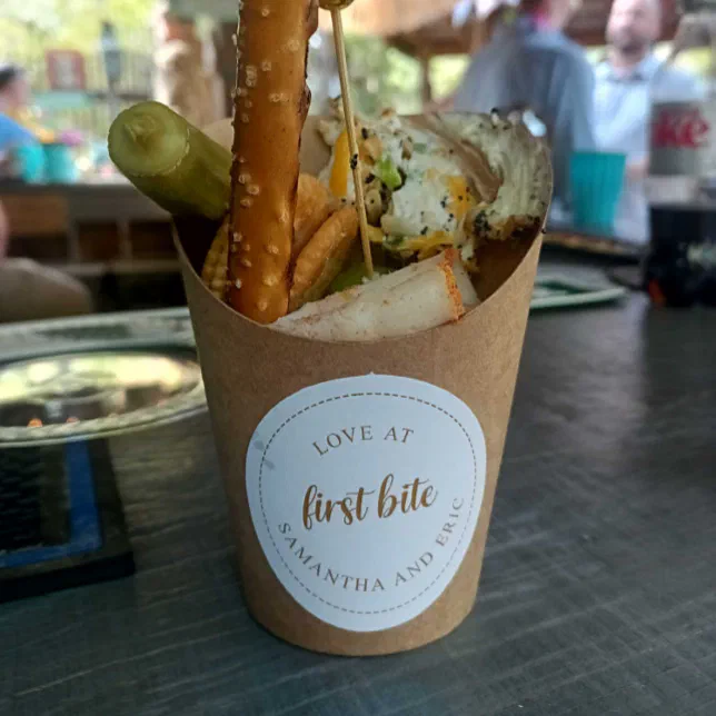 Charcuterie Cup Stickers | Zazzle