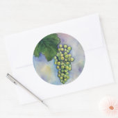 Chardonnay Wine Grapes Sticker | Zazzle