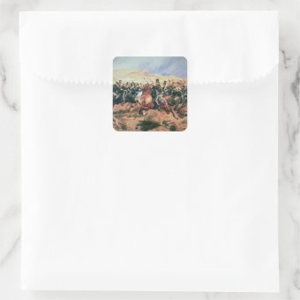 Charge of the Light Brigade Square Sticker | Zazzle