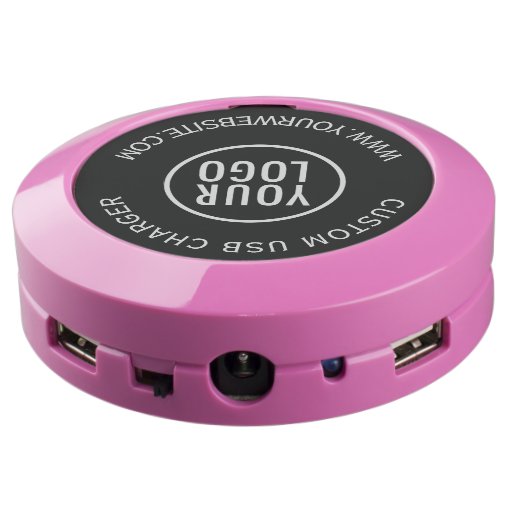 ChargeHub™ Promotional USB Charger Company Logo | Zazzle