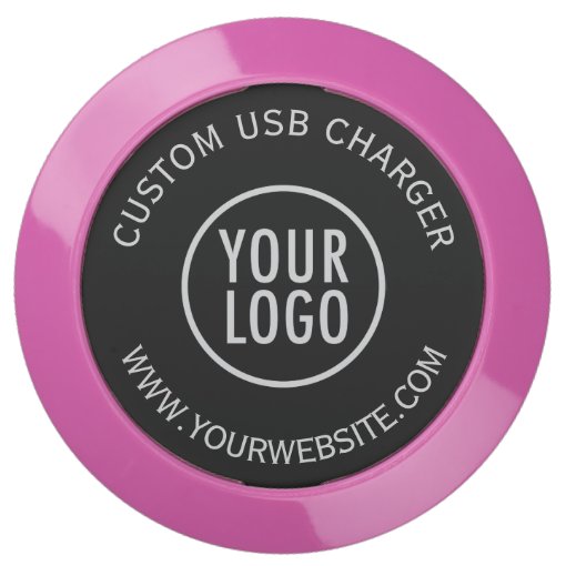 ChargeHub™ Promotional USB Charger Company Logo | Zazzle
