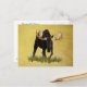 Charging Bull Moose Postcard | Zazzle