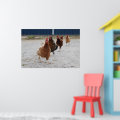 Charging Chickens Poster | Zazzle