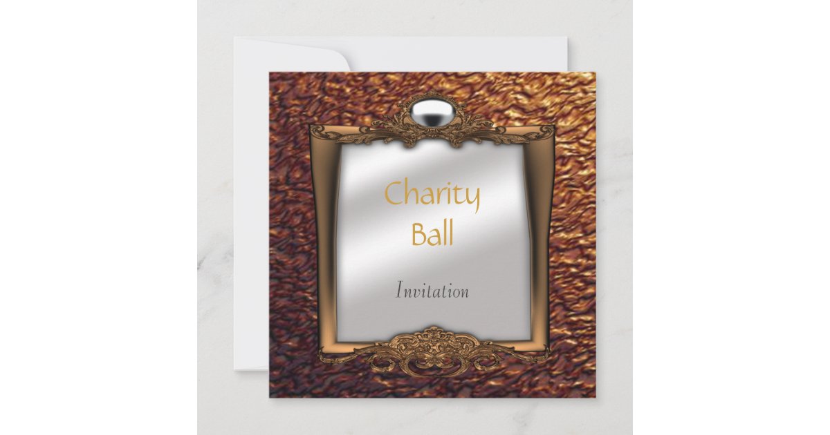 Charity Ball Invitation | Zazzle