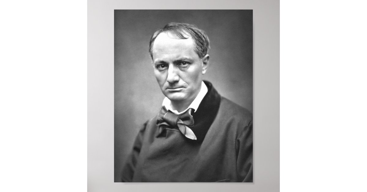 Charles Baudelaire Portrait Poster | Zazzle