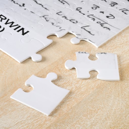 Charles Darwin (Darwin HMS Beagle Phylogenetics) Jigsaw Puzzle | Zazzle