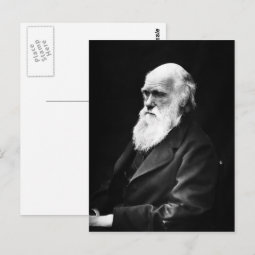 Charles Darwin postcard | Zazzle