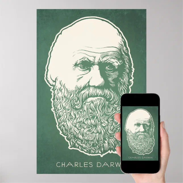 Charles Darwin Poster | Zazzle