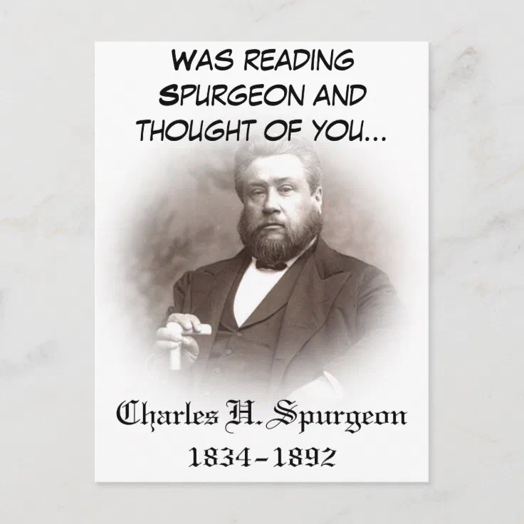 Charles Haddon Spurgeon Postcard | Zazzle
