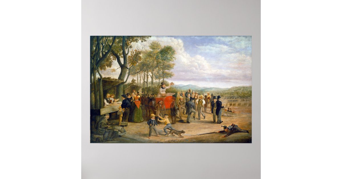 Charles Henry Granger Muster Day Poster | Zazzle