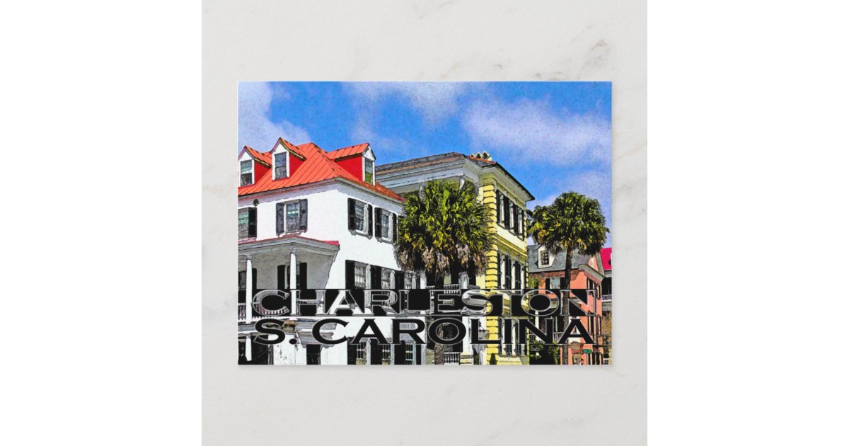 Charleston Postcard | Zazzle