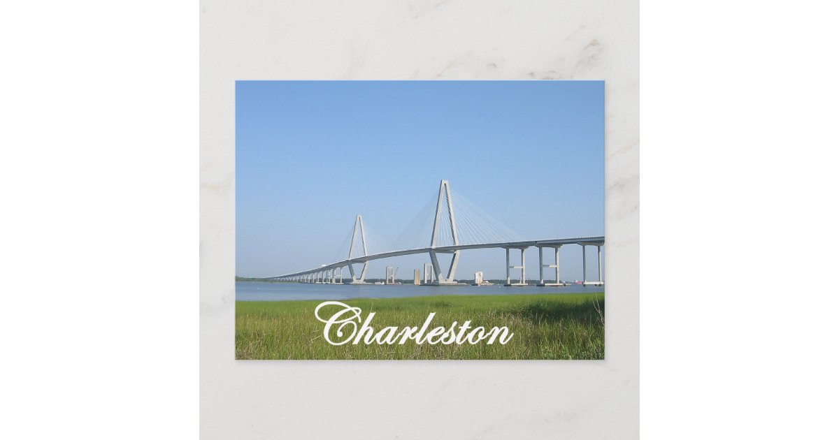 Charleston Ravenel Bridge Postcard | Zazzle