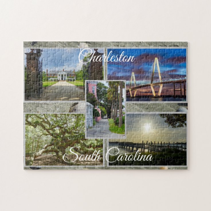 Charleston South Carolina Jigsaw Puzzle | Zazzle