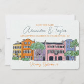 Charleston South Carolina Save The date Invitation | Zazzle