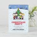 Charlie Brown and Friends Christmas Party Invitation | Zazzle