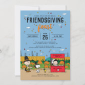 Charlie Brown and Gang Friendsgiving Feast Invitation | Zazzle