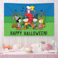 Charlie Brown and Gang Halloween Banner | Zazzle