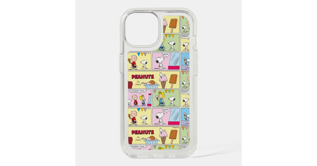 Charlie Brown, Snoopy & Sally | Ice Cream Speck iPhone Case | Zazzle