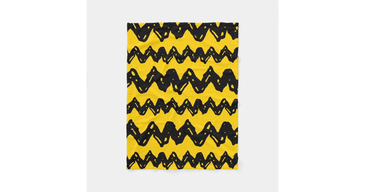 Charlie Brown Zig Zag Pattern Pet Fleece Blanket | Zazzle