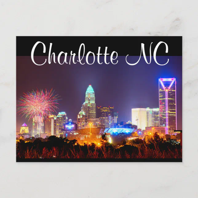 Charlotte NC Postcard | Zazzle