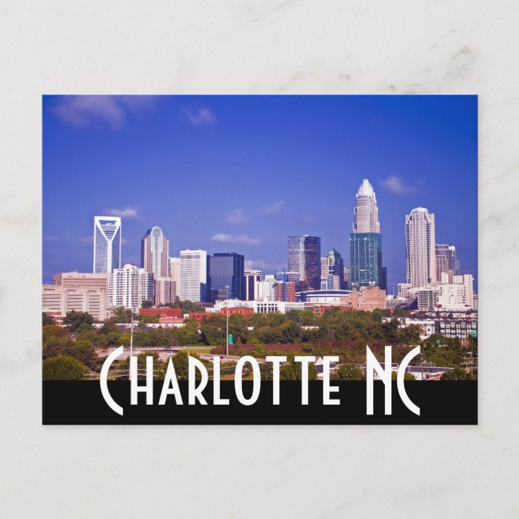 Charlotte NC Postcard | Zazzle
