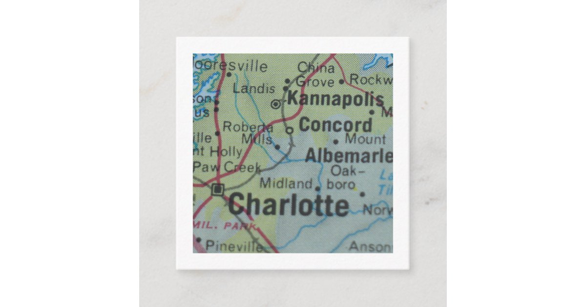 charlotte We've Moved New Address Card | Zazzle