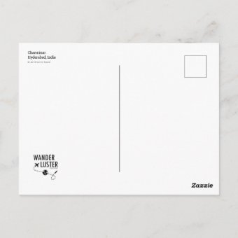 Charminar, Hyderabad, India Postcard | Zazzle