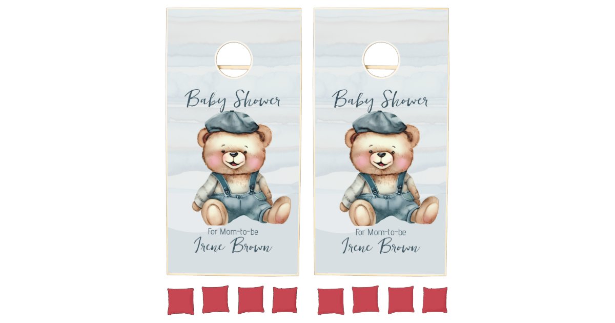 Charming Baby Shower Theme Cornhole Set | Zazzle