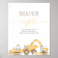 Charming Diaper Raffle Sign | Zazzle