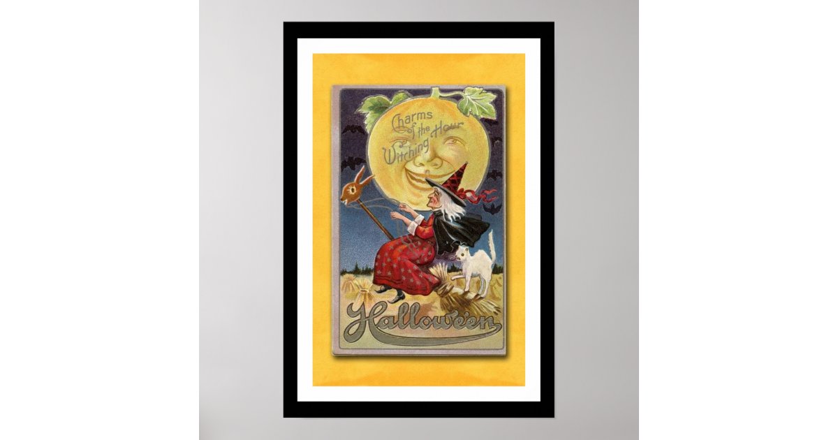 Charms of the Witching Hour Poster | Zazzle
